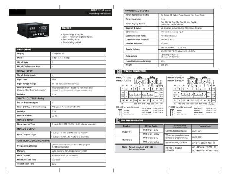 MM 1012 | PDF
