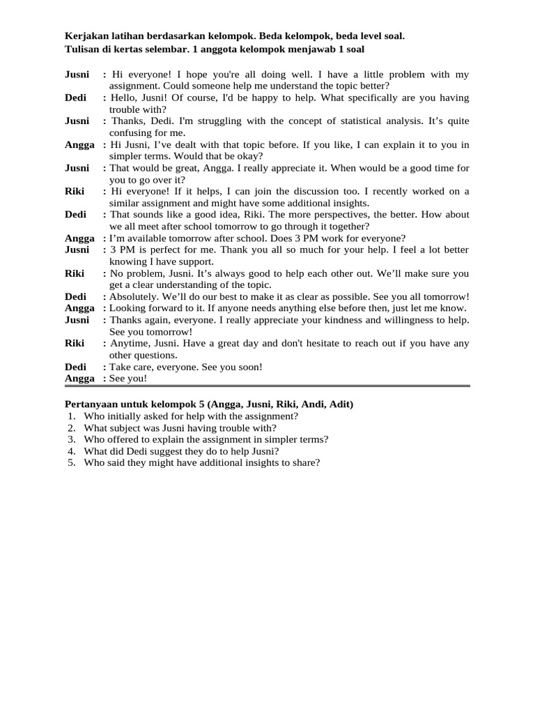 Tugas Xii Ips 2 | PDF