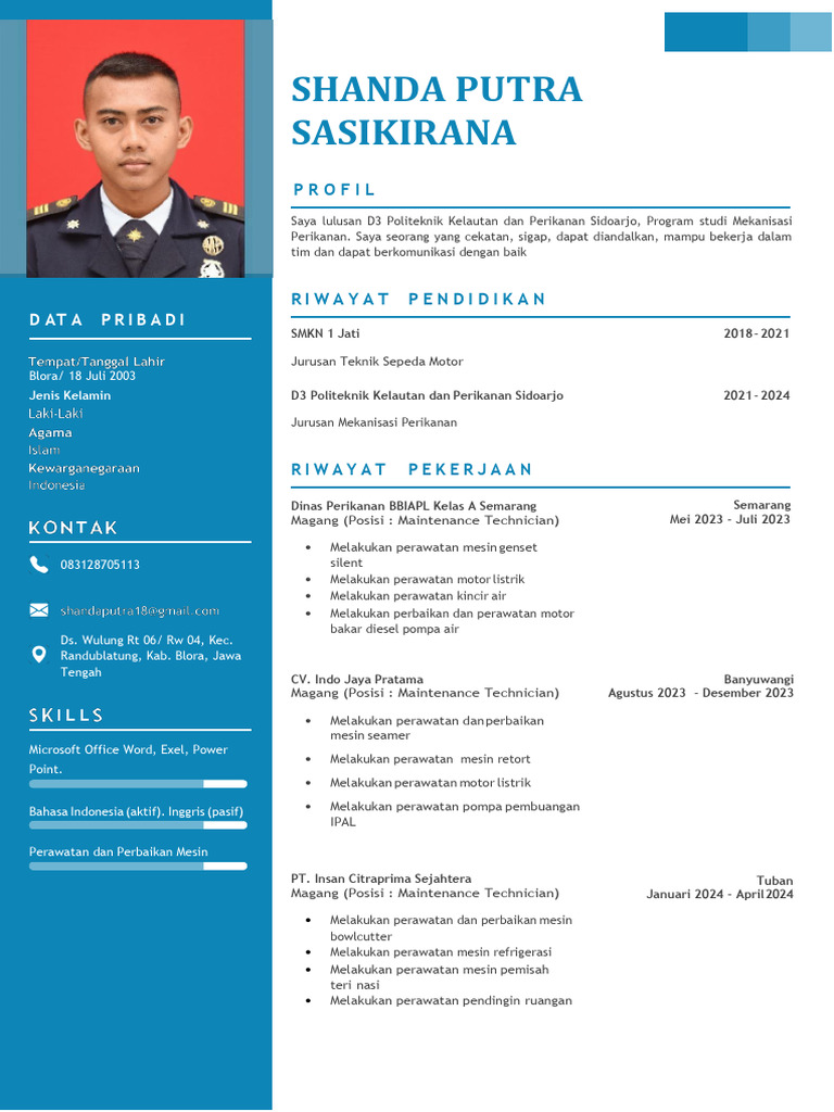 CV_Shanda Putra | PDF