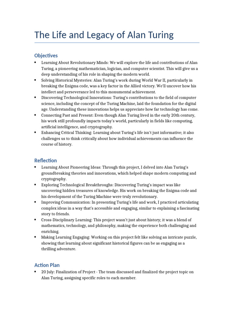 Alan_Turing_Life_and_Legacy_Project | PDF