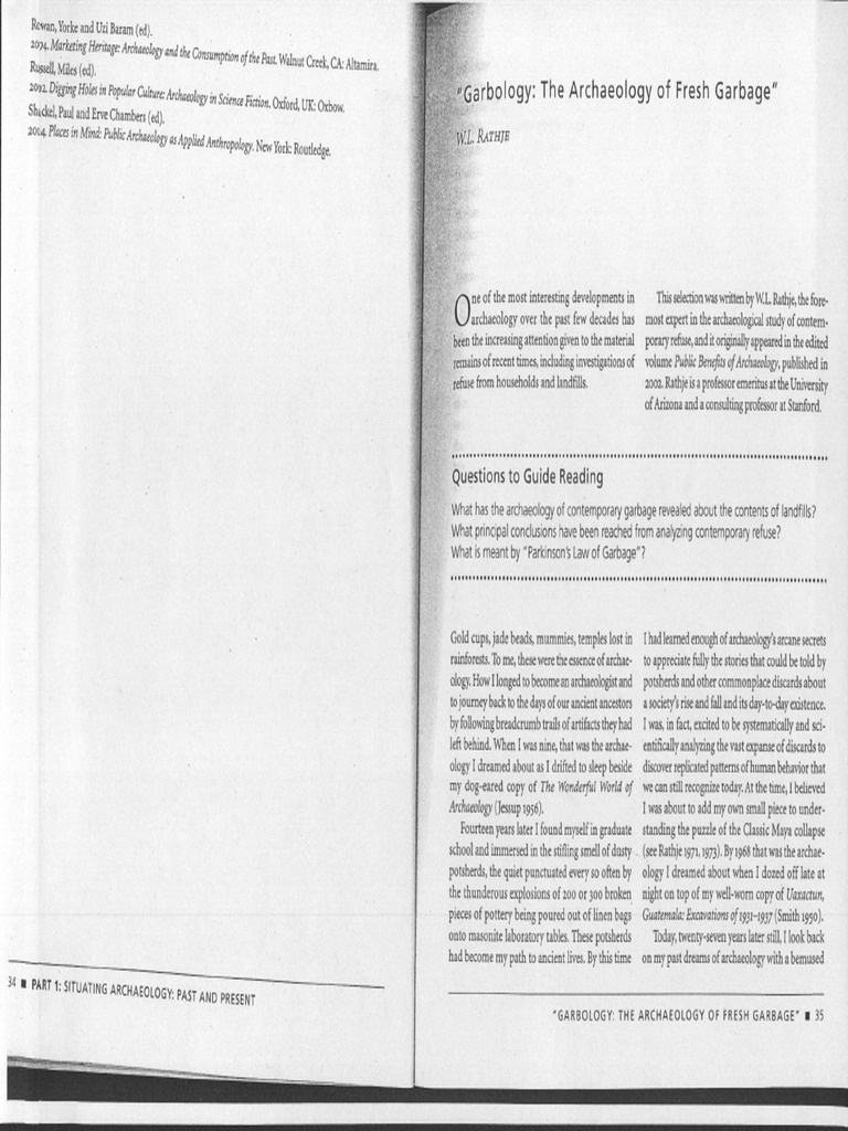 Garbology | PDF
