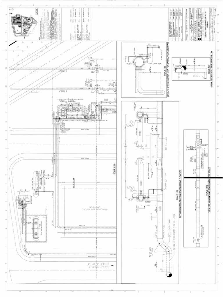 MPPL (P25) - 206-01 SHEET 2 OF 3 - 15.07.2024 - Process Piping | PDF