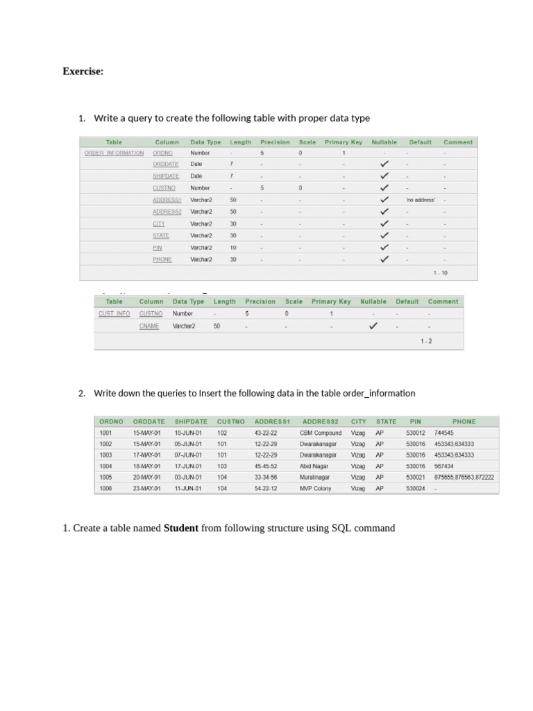 Su_23_24_task 3_DDL and DML_v1 | PDF