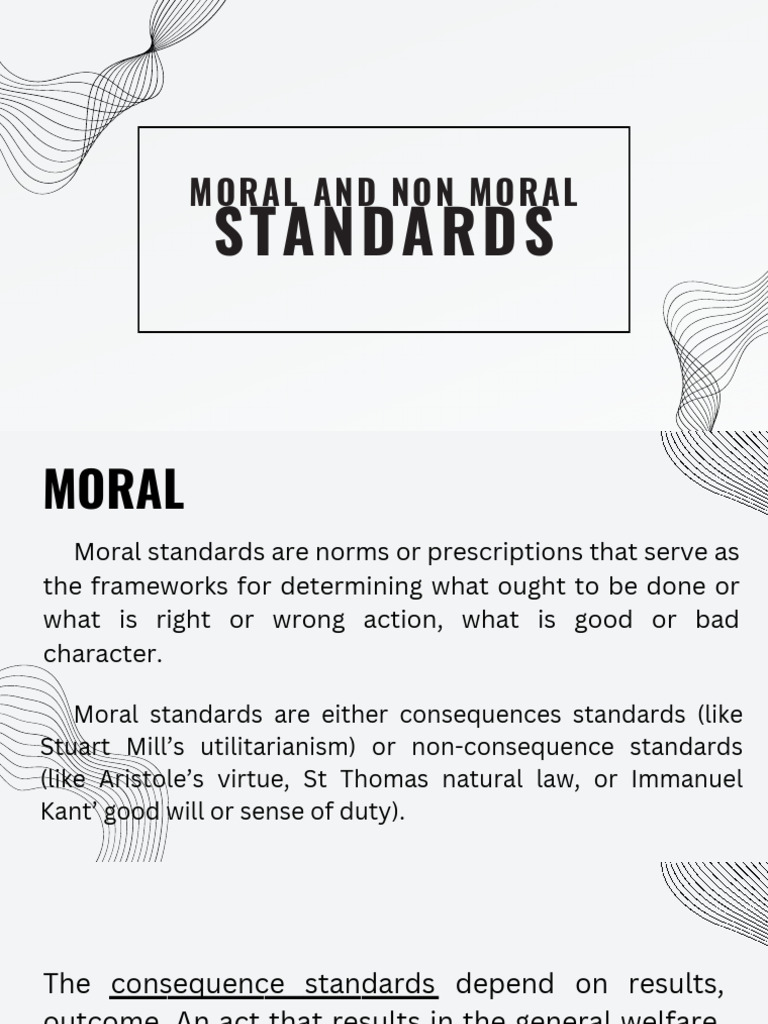Moral-and-Non-Moral-1 | PDF