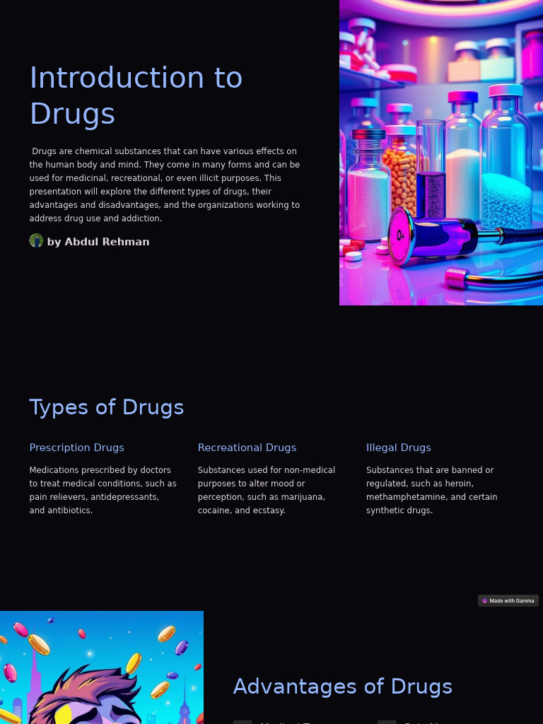 Introduction To Drugs | PDF