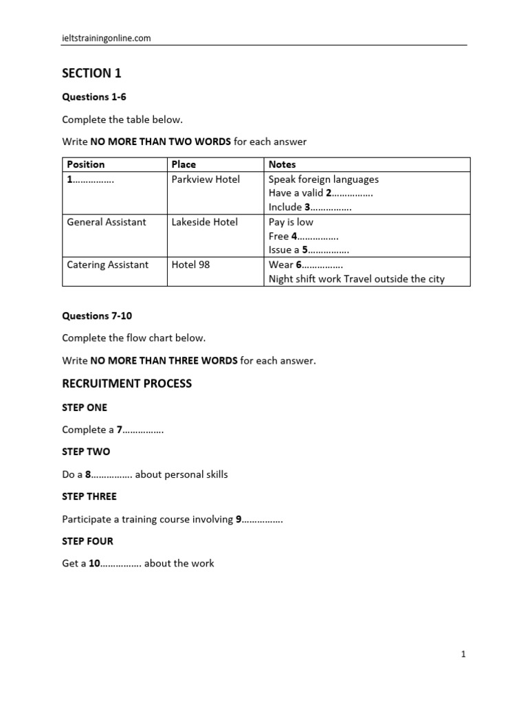 IELTS Recent Actual Test With Answers Practice Test 26 | PDF