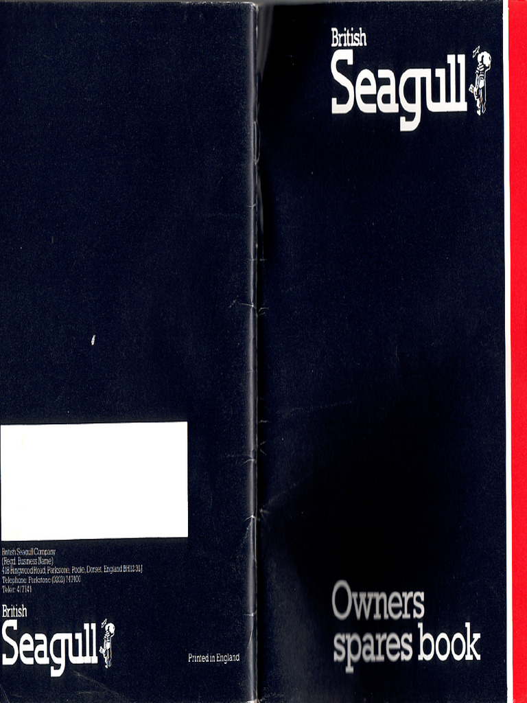 Owners Sparepartsbook | PDF