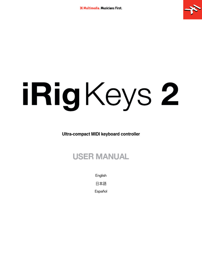 Irig Keys 2 User Manual | PDF