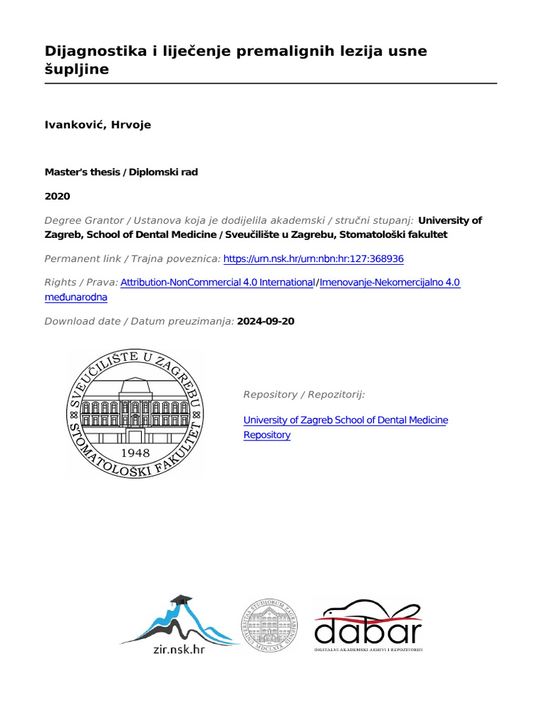 Diplomski Hrvojeivankovic | PDF