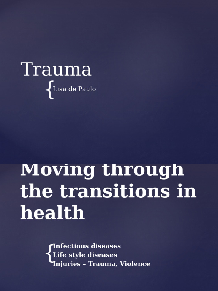2019, Trauma | PDF