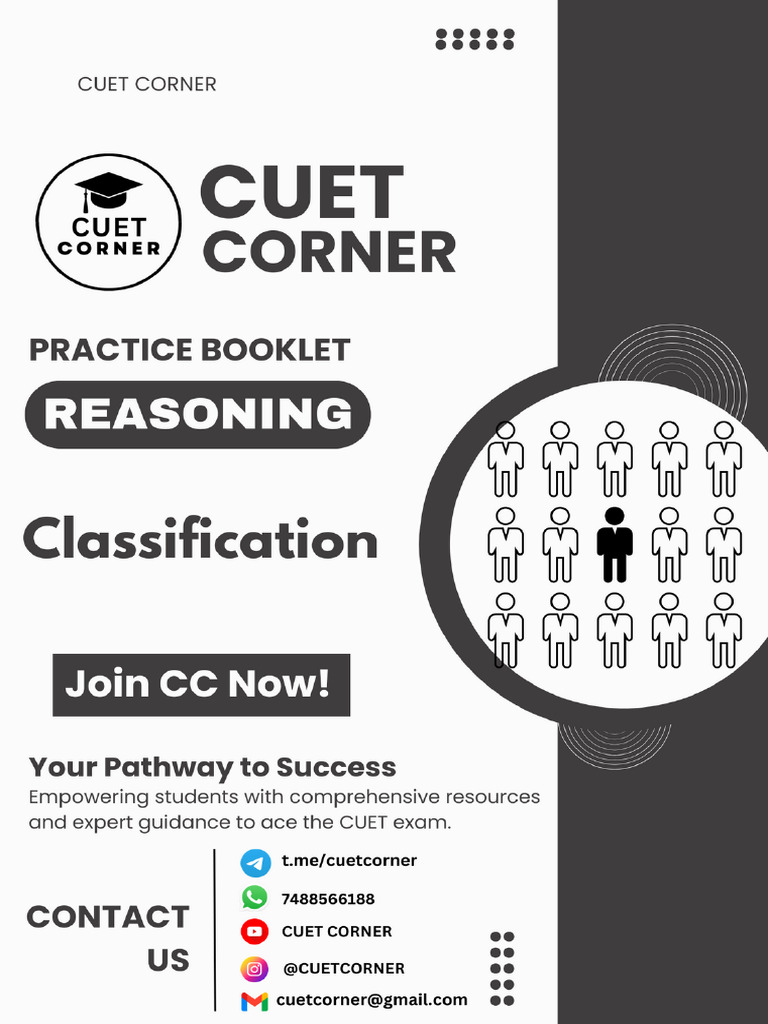 Classification Question BookletCC | PDF