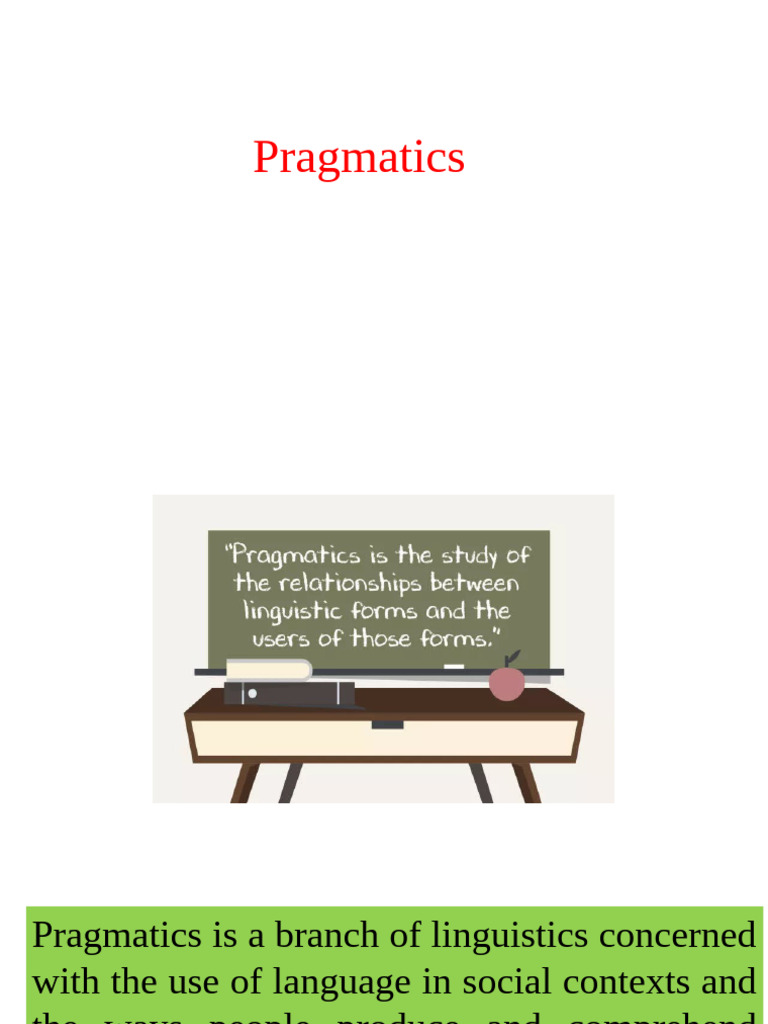Pragmatics | PDF