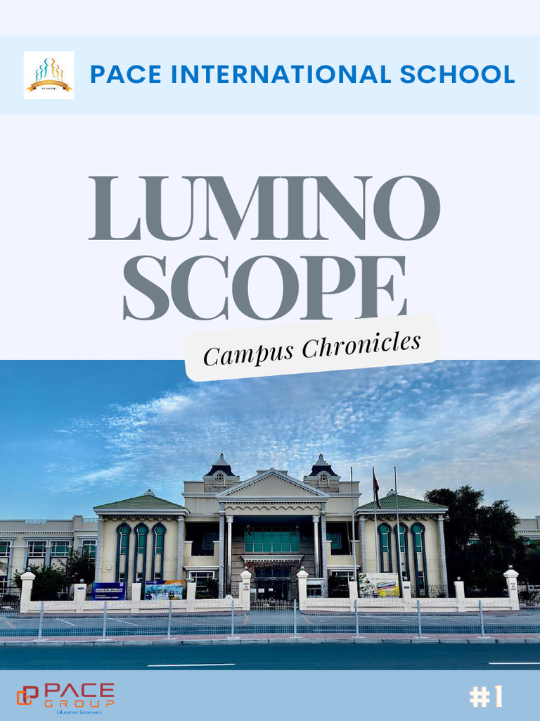 8-12 Grade Newsletter Pace International School | PDF