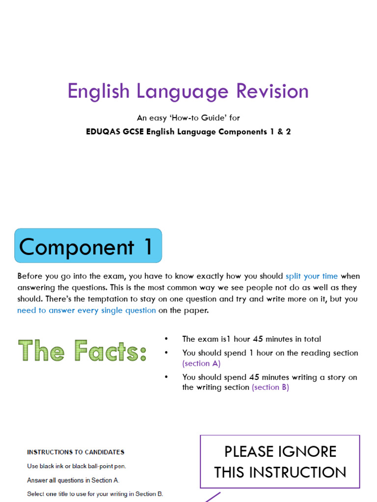 Example English Language | PDF
