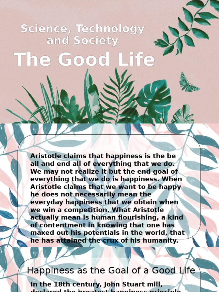 08 The Good Life | PDF