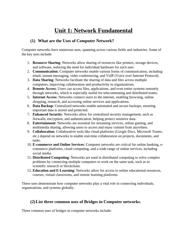 Network Technology | PDF