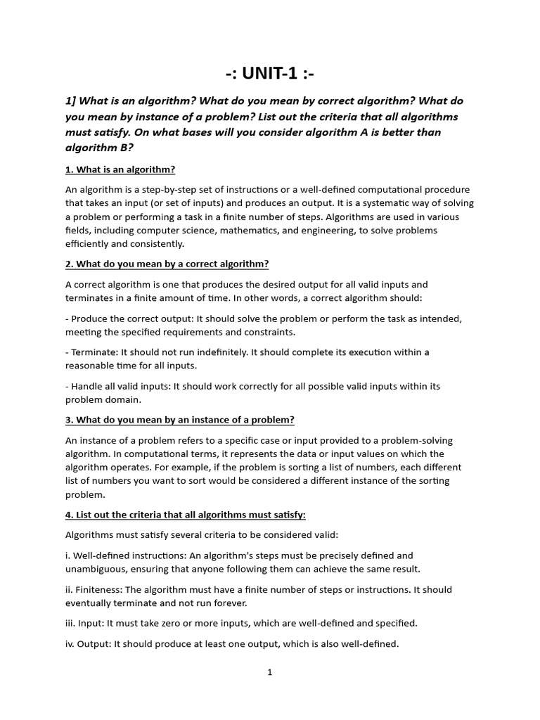 ADA QB Solution | PDF