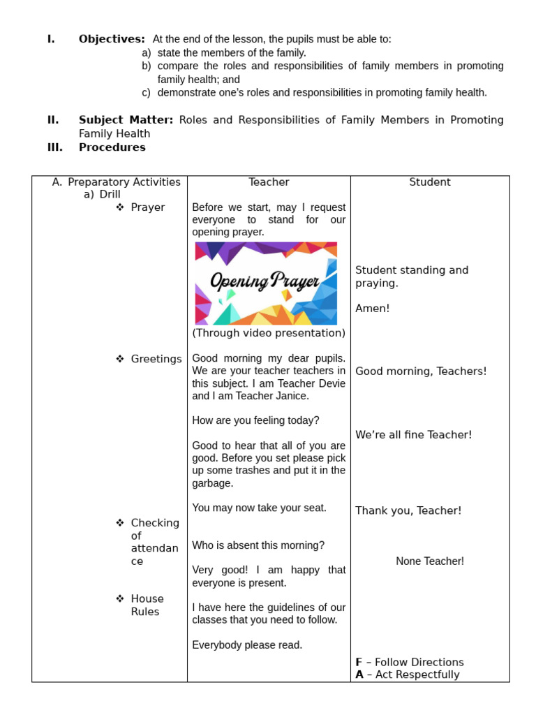 P.E Lesson Plan (5 E'S) | PDF | Teachers | Language Arts & Discipline