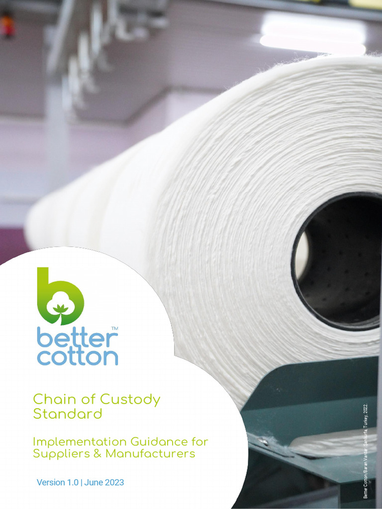 Chain of Custody Standard Implementation Guidance For Suppliers and ...