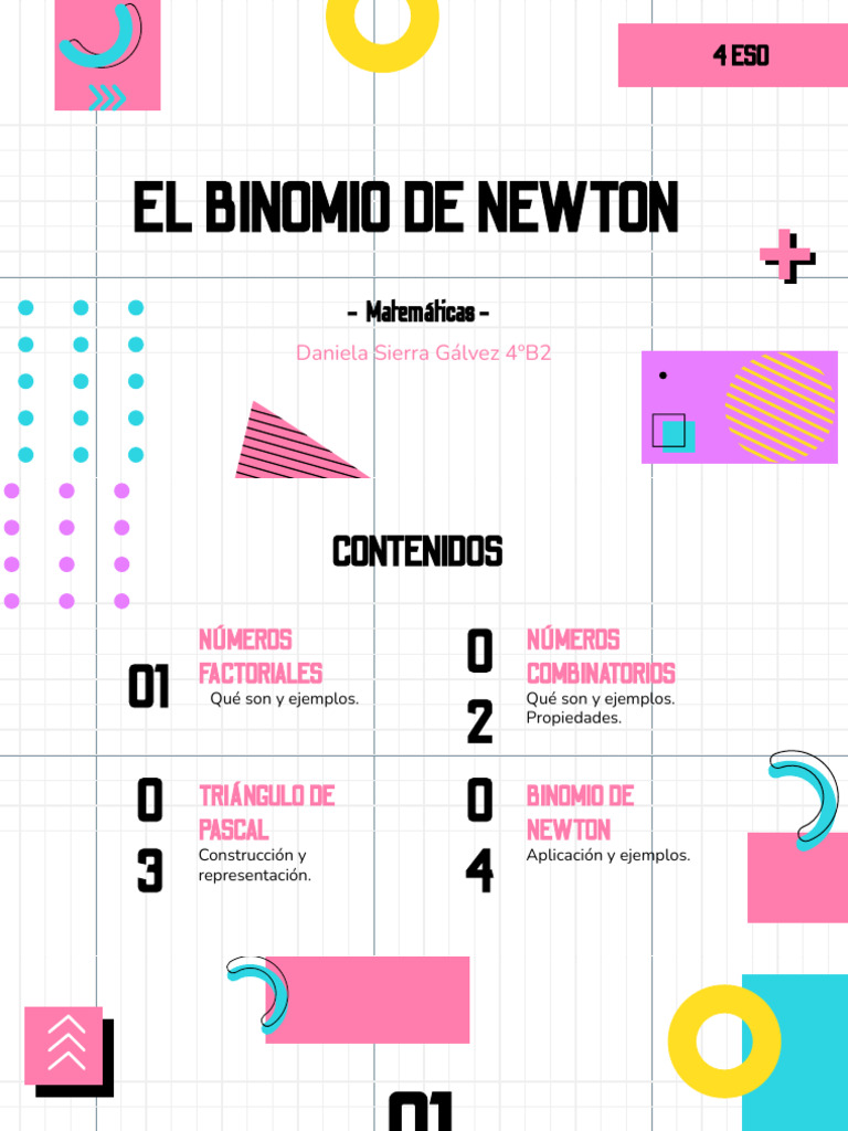 Binomio de Newton | PDF