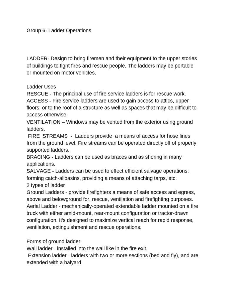 LADDER-OPERATION | PDF