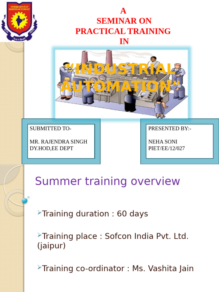 TRNG PPT - @sofcon INDIA - MODIFIED | PDF