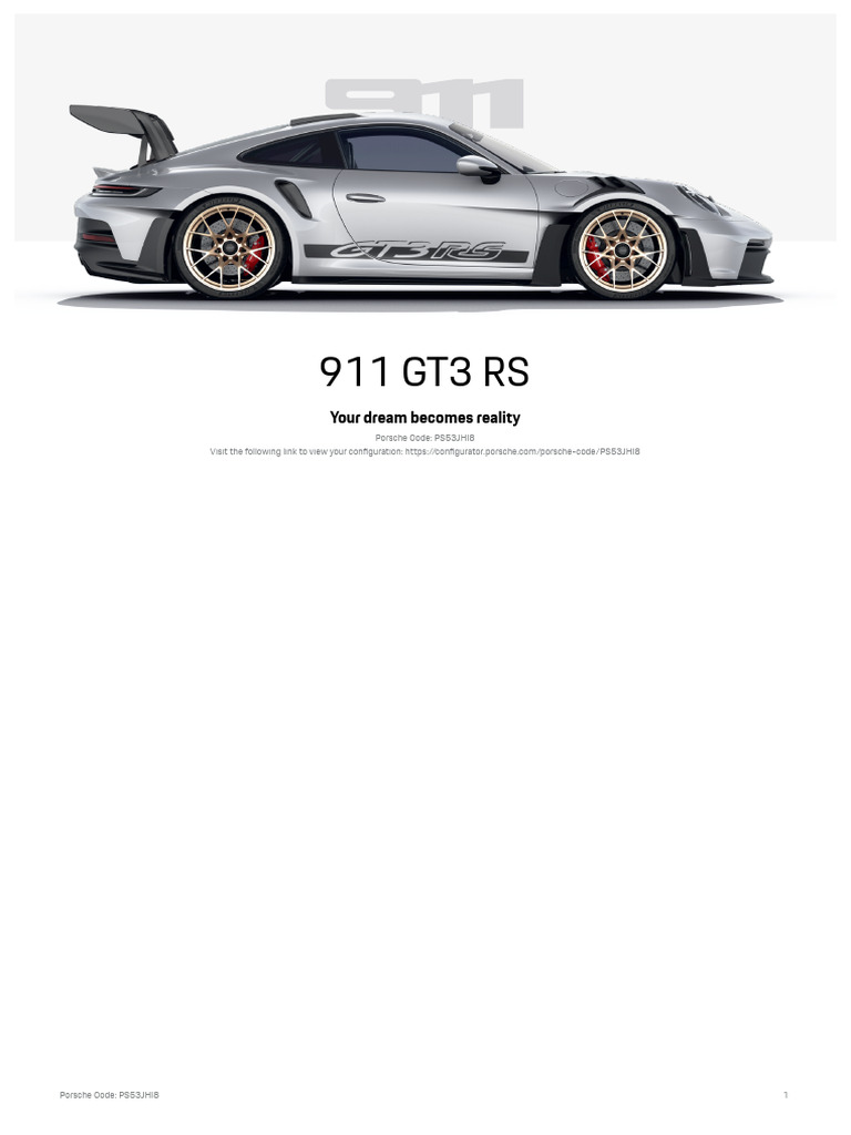 911 GT3 RS | PDF