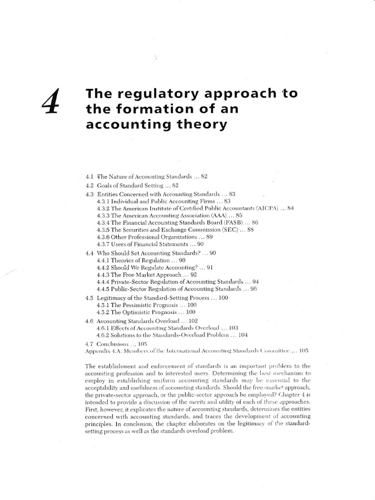 Accounting Regulation - Standard | PDF