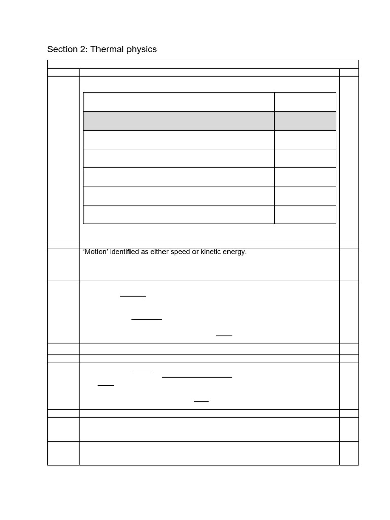 Physics WB - Section 2 Answers | PDF | Gases | Temperature