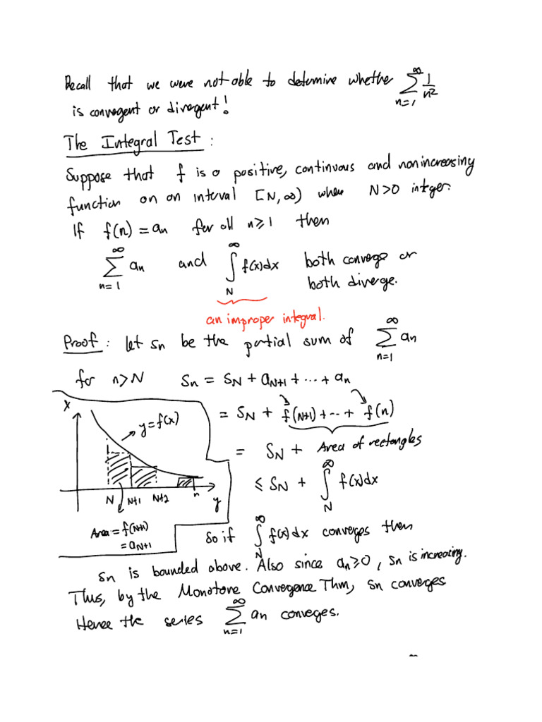 9.3 Convergence Tests For Positive Series | PDF