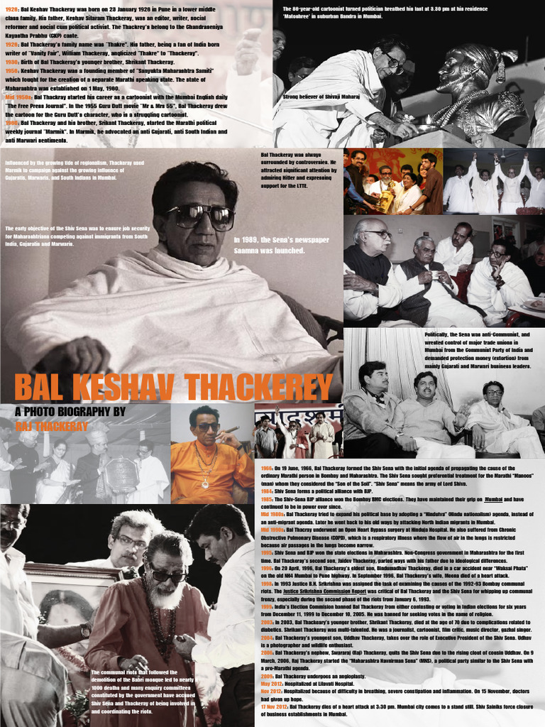 Bal Thakrey Poster | PDF