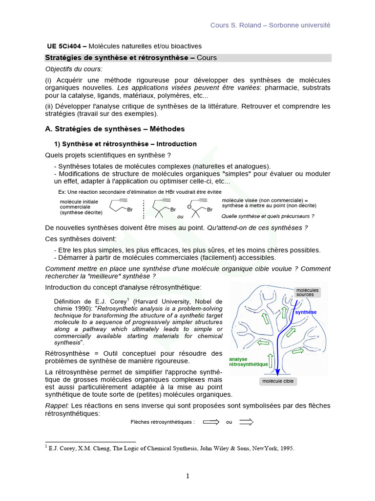 5ci404 DocCoursRetro 2023 24 Cours1 4 | PDF