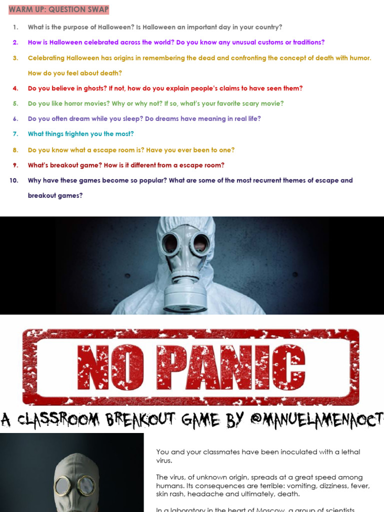 Escape Room B2 C1 2 Pdf