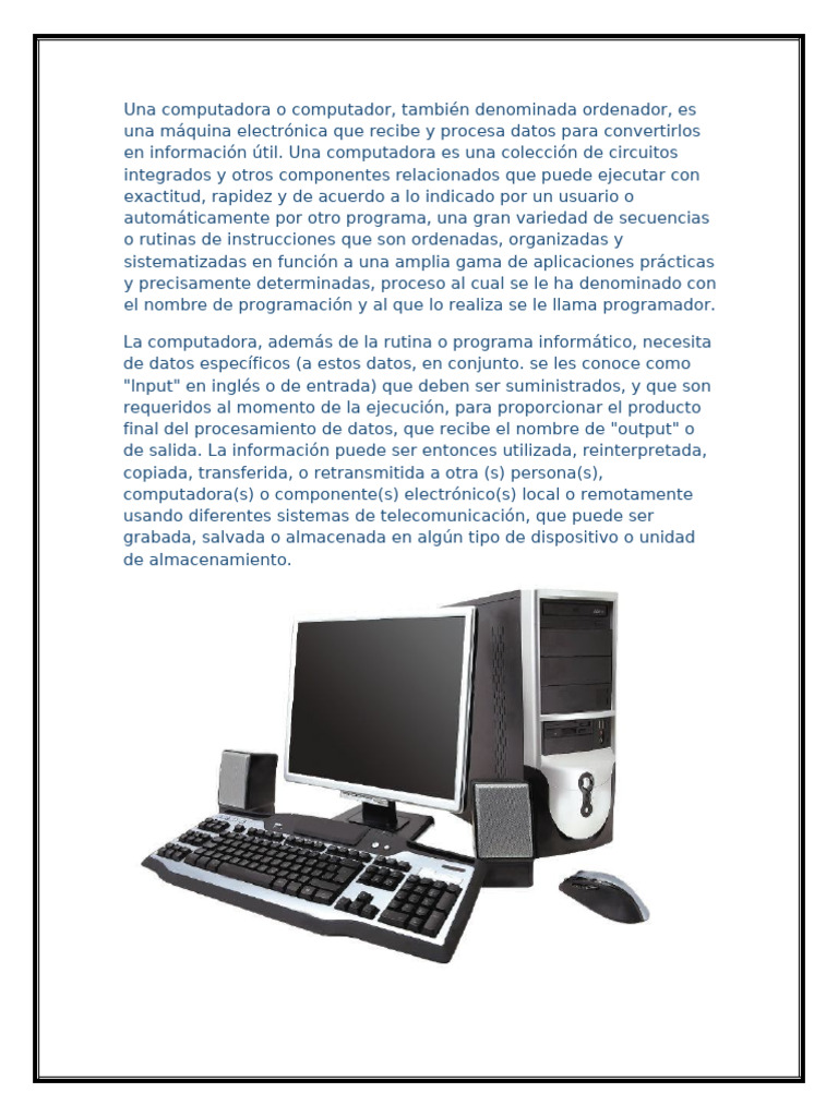Tarea informatica | PDF