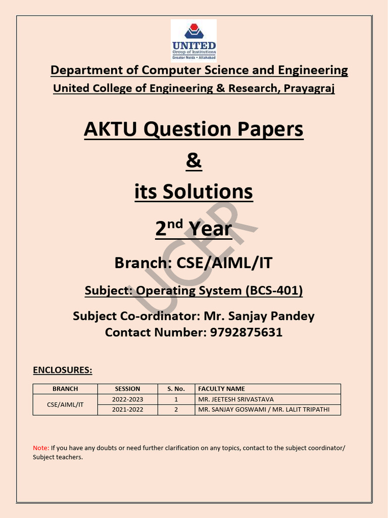 OS-AKTU-SOLUTIONS | PDF