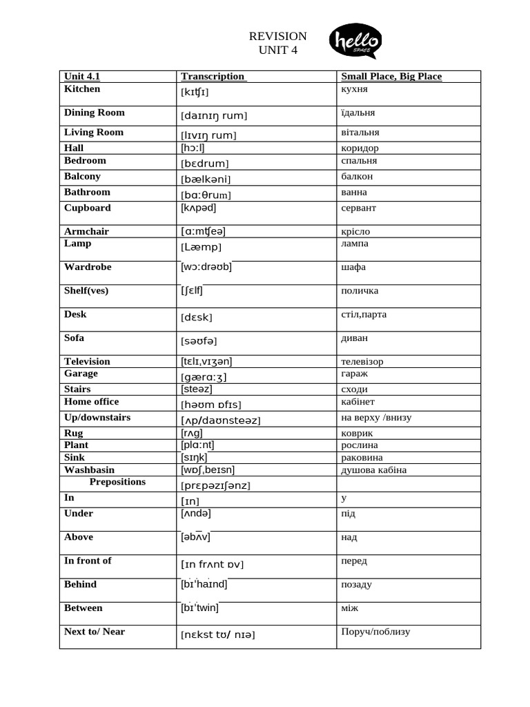Unit 4. Elementary | PDF