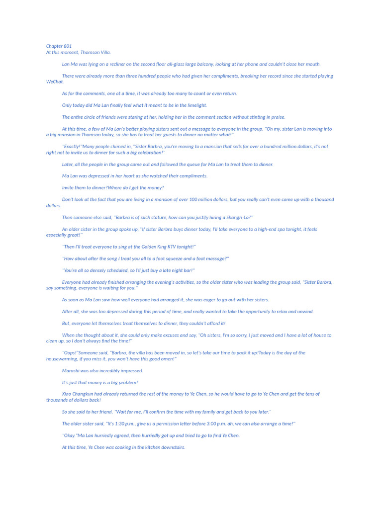 Ye Chen 801-900 | PDF | Poetry