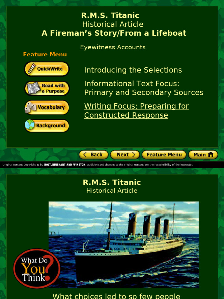 g10c04 Titanic | PDF