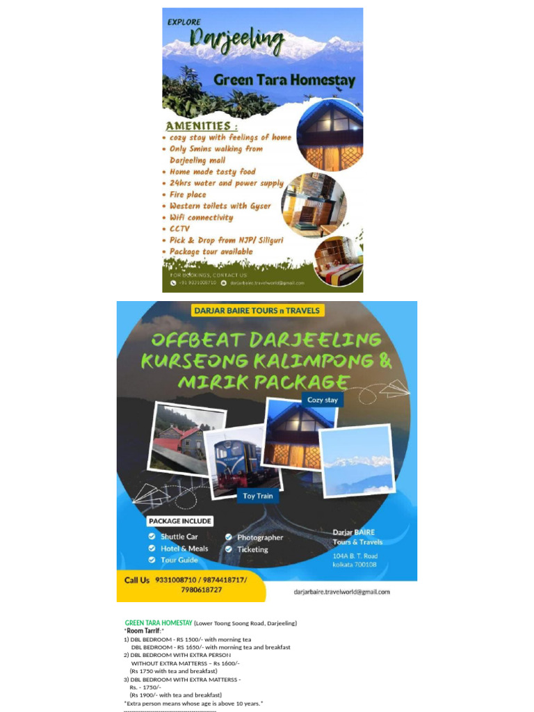 Green Tara Homestay | PDF