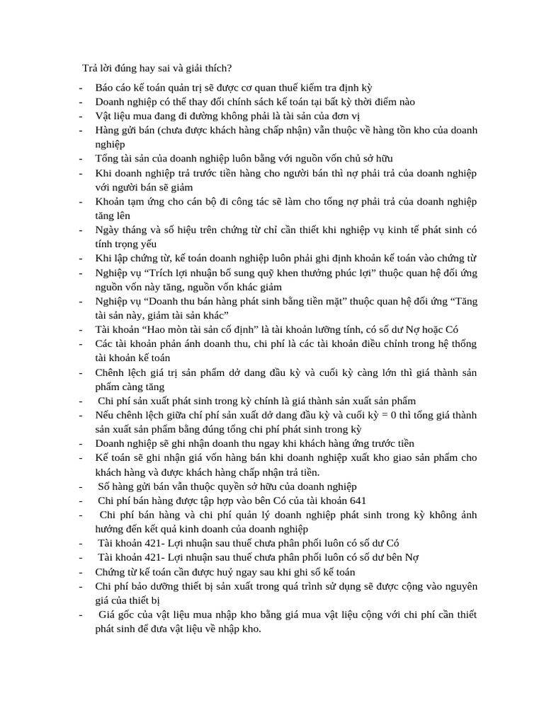 Ly Thuyet NLKT 2 | PDF