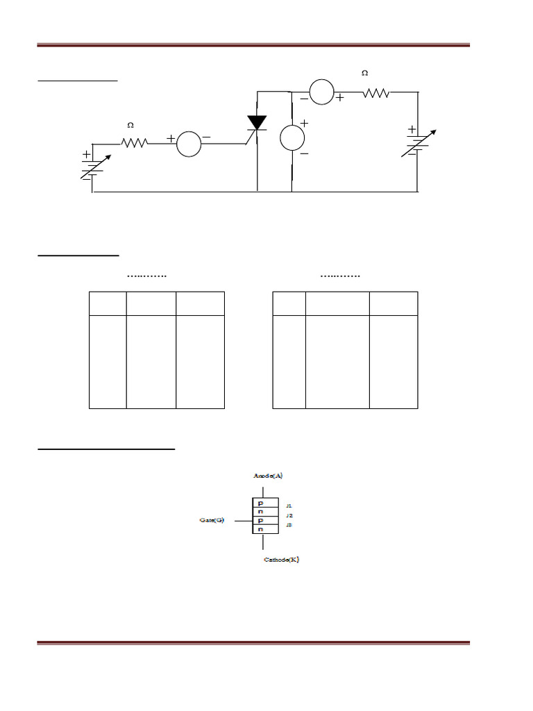 Power Electronics Lab - Manual.0 PDF | PDF | Electromagnetism | Electrical Engineering