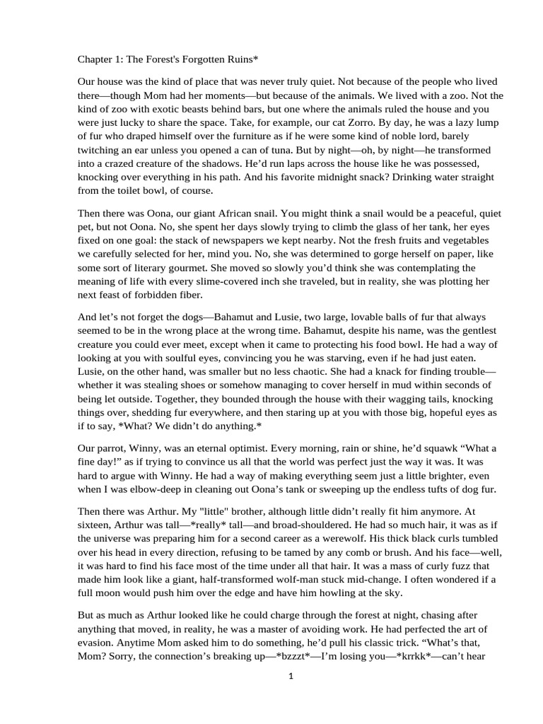 Chapter 1 The Book About A Girl | PDF