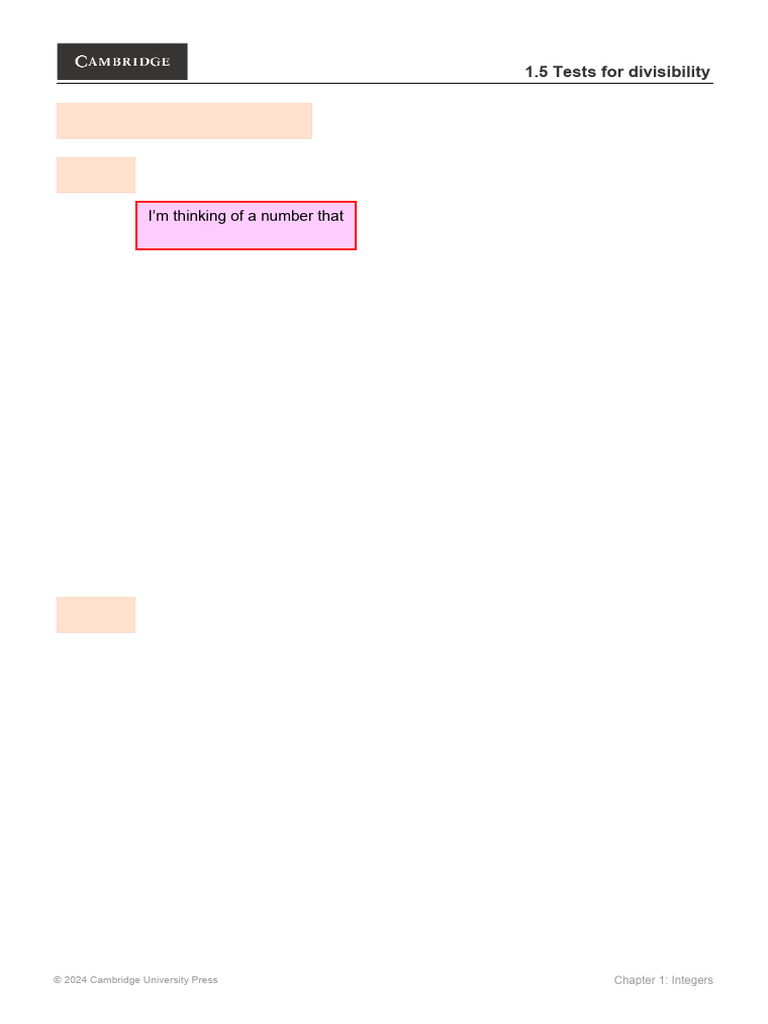 Tests Of Divisibility Pdf