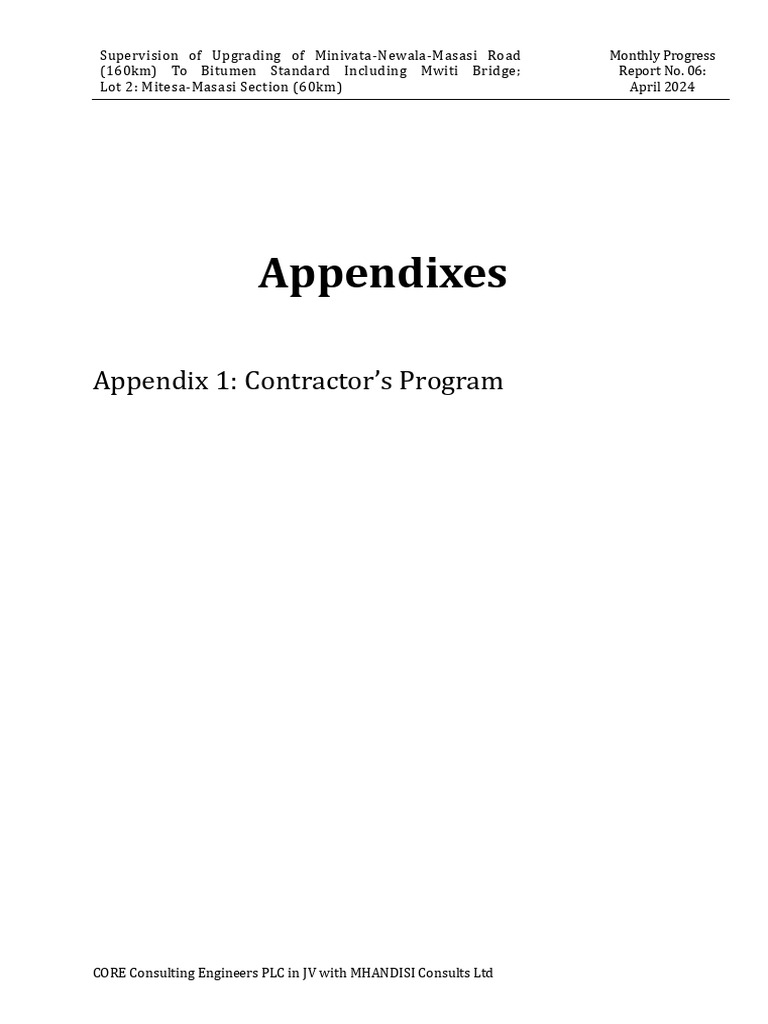 Appendixes | PDF