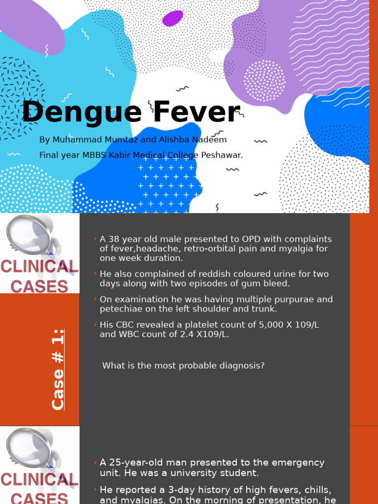 Dengue Presentation | PDF