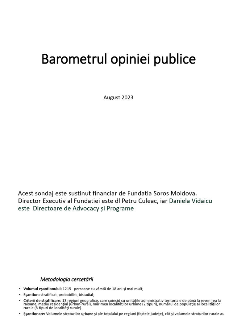 BOP 2023 Prezentare | PDF