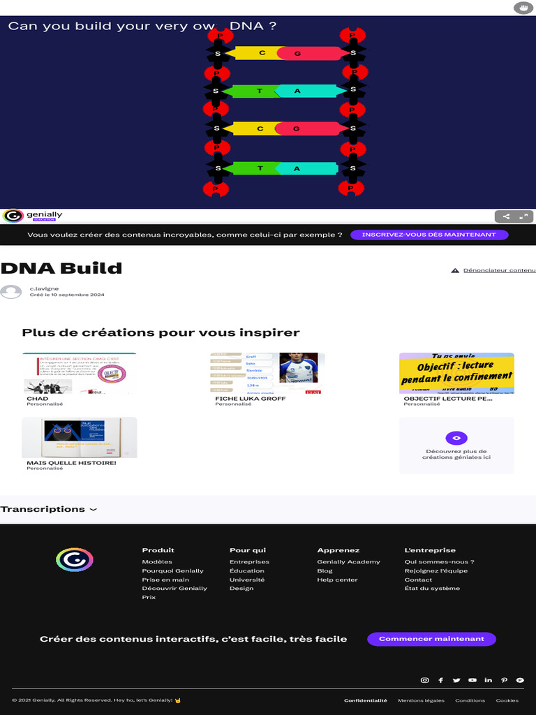 DNA Build | PDF