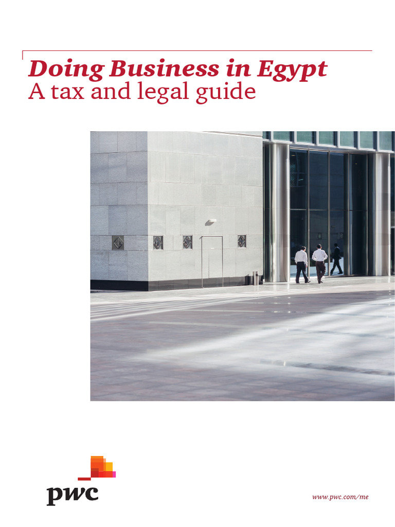 Egypt Tax and Legal Doing Business Guide | PDF | Taxes | Value Added Tax