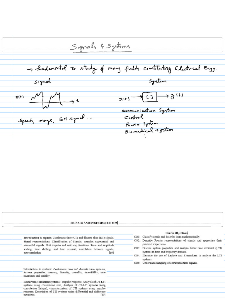 Signals Part-1 | PDF