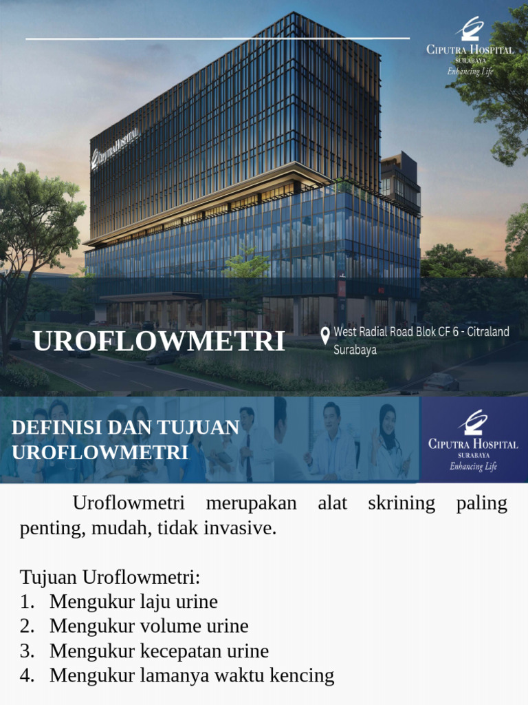 Uroflowmetri 1 | PDF